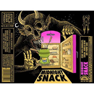 Abomination Midnight Snack Stout – CraftShack - Buy craft beer online.
