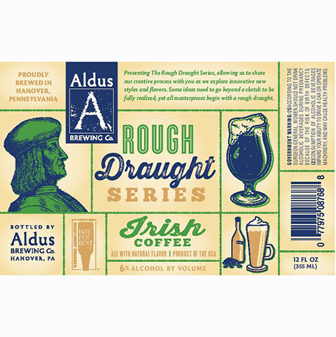 Aldus Rough Draught Series Irish Coffee Ale – CraftShack - Buy craft ...
