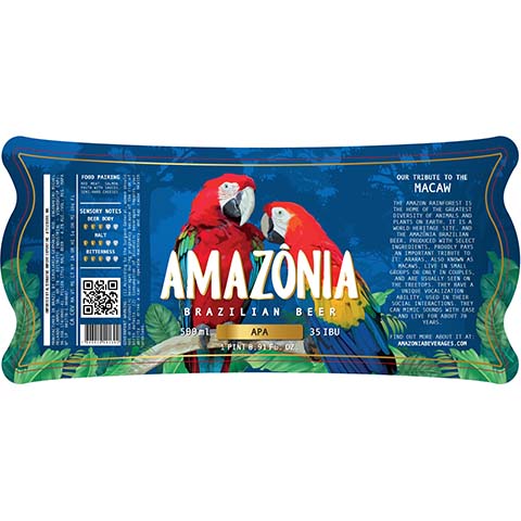 Amazonia Brazilian Beer APA – CraftShack - Buy craft beer online.