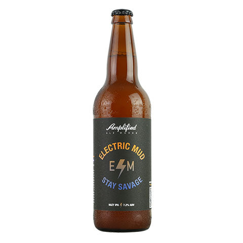 Amplified Ale Works Electric Mud Stay Savage Hazy IPA – CraftShack ...
