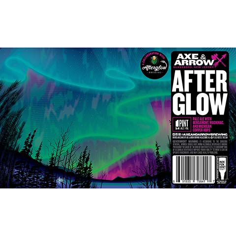 Axe & Arrow Afterglow Pale Ale – CraftShack - Buy craft beer online.
