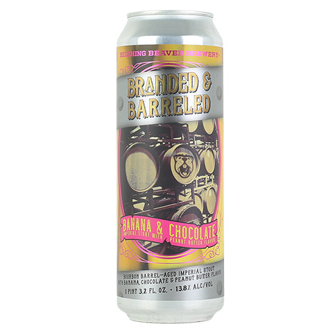 Belching Beaver Branded & Barreled Bourbon Barrel-Aged Stout ...