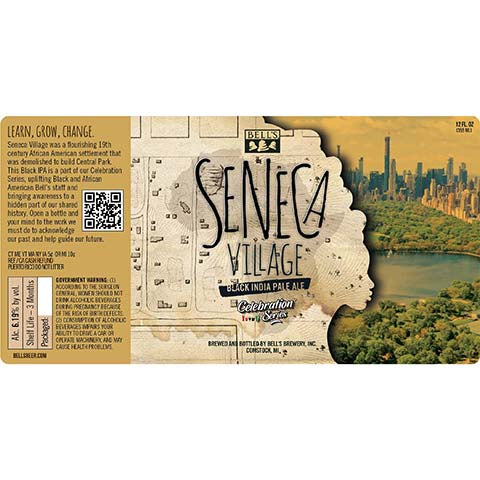 Bell's Seneca Village Black IPA – CraftShack - Buy craft beer online.