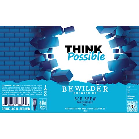 Bewilder Think Possible – CraftShack - Buy craft beer online.