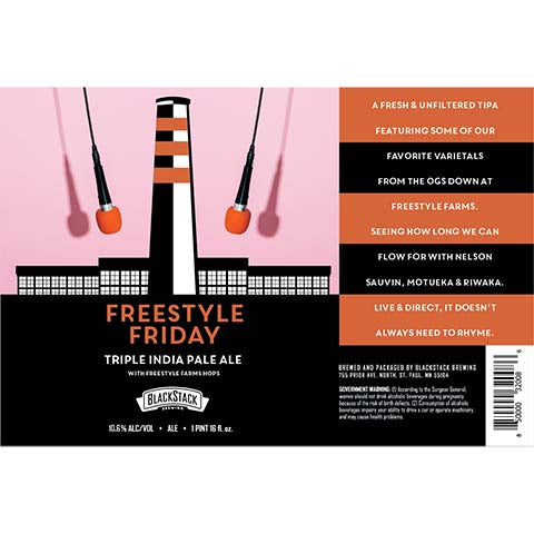 Blackstack Freestyle Friday TIPA – CraftShack - Buy craft beer online.