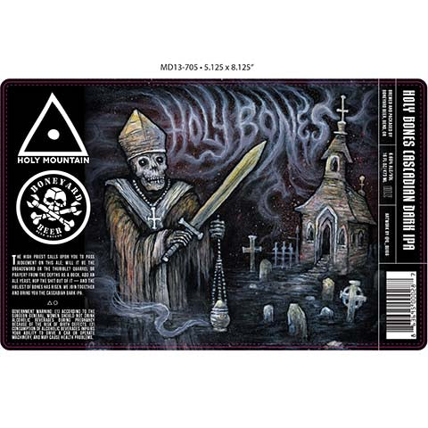 Boneyard Holy Bones Cascadian Dark IPA – CraftShack - Buy craft beer online.