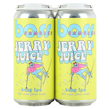 Boss Rambler Jerry Juice Hazy IPA – CraftShack - Buy craft beer online.
