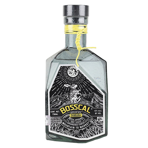 Bosscal Damiana Mezcal (Cenizo) – Buy Liquor Online