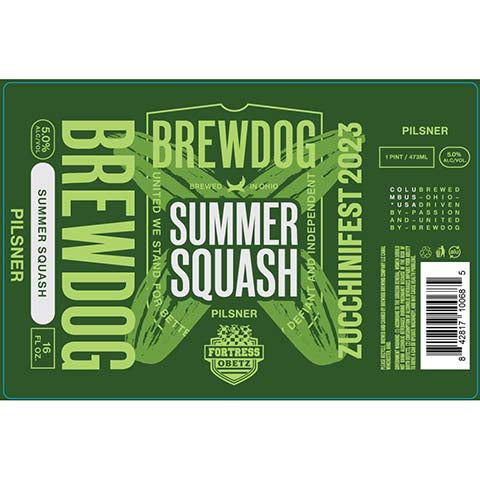 Brewdog Summer Squash Pilsner – CraftShack - Buy craft beer online.