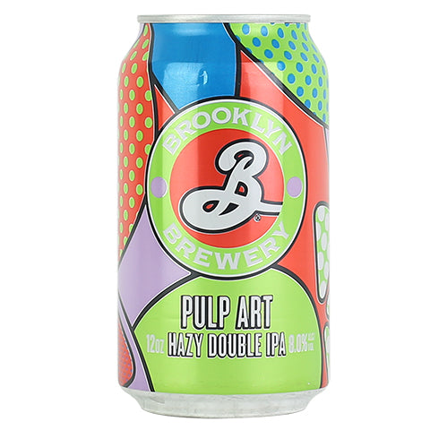 Brooklyn Pulp Art Hazy Double IPA – CraftShack - Buy craft beer online.