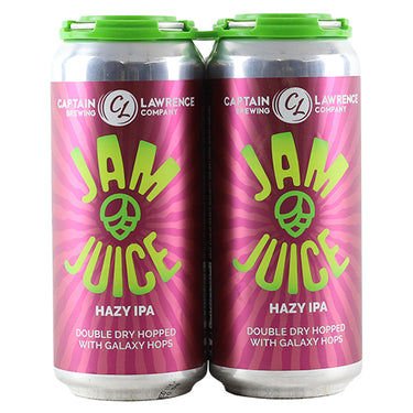 Captain Lawrence Jam Juice Hazy IPA – CraftShack - Buy craft beer online.