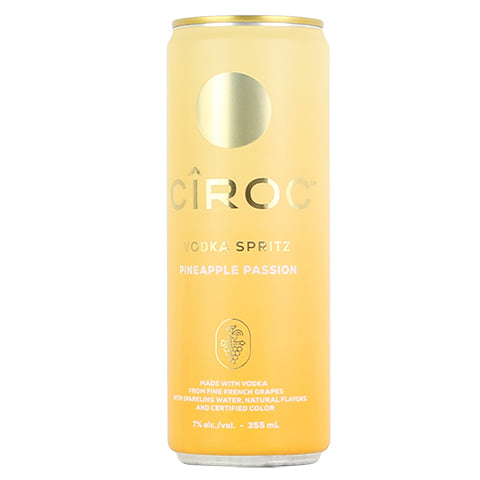 Ciroc Vodka Spritz Pineapple Passion – CraftShack - Buy craft beer online.