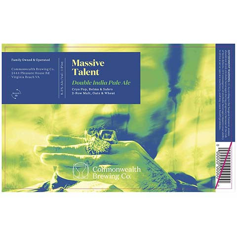 Commonwealth Massive Talent DIPA – CraftShack - Buy craft beer online.