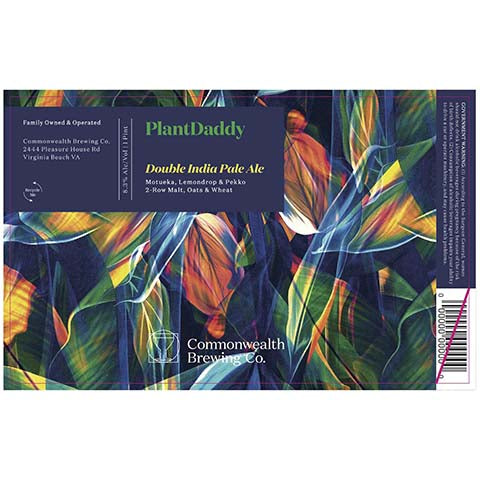 Commonwealth Plant Daddy DIPA – CraftShack - Buy craft beer online.