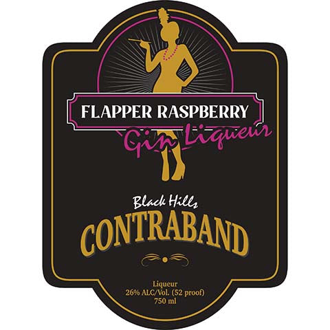 Contraband Flapper Raspberry Gin Liqueur – Buy Liquor Online