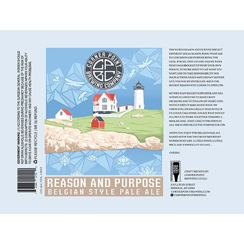 Corner Point Reason and Purpose Pale Ale – CraftShack - Buy craft beer ...