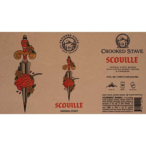 Crooked Stave Scoville Imperial Stout – CraftShack - Buy craft beer online.