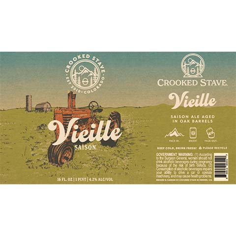 Crooked Stave Vielle Saison – CraftShack - Buy craft beer online.