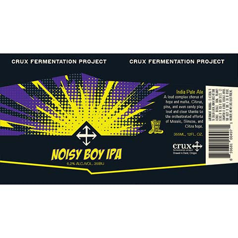 Crux Noisy Boy IPA – CraftShack - Buy craft beer online.