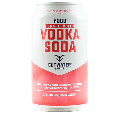Cutwater Fugu Grapefruit Vodka Soda – CraftShack - Buy craft beer online.
