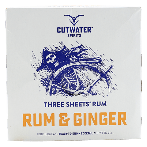 Cutwater Three Sheets Rum & Ginger – CraftShack - Buy craft beer online.