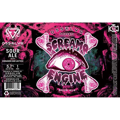 DSSOLVR Screamo Engine Sour Ale – CraftShack - Buy craft beer online.