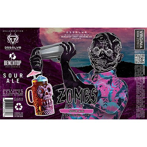 DSSOLVR Zombs Sour – CraftShack - Buy craft beer online.