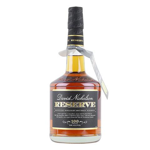 David Nicholson Reserve Kentucky Straight Bourbon Whiskey – Buy Liquor ...