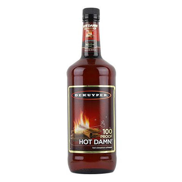 DeKuyper Hot Damn! 100 Proof Hot Cinnamon Schnapps Liqueur – Buy Liquor ...