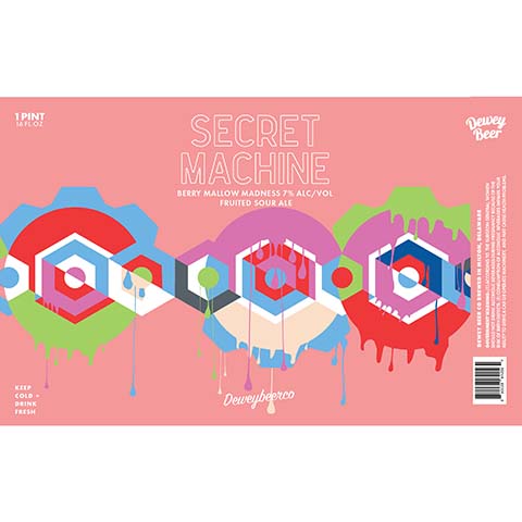 Dewey Beer Secret Machine (Berry Mallow Madness) – CraftShack - Buy ...