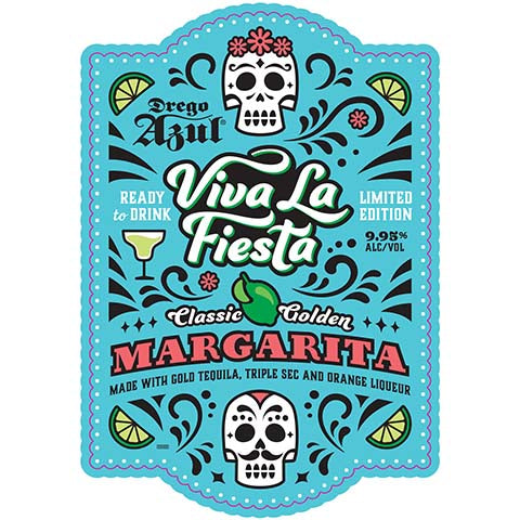 Drego Azul Limited Edition Classic Golden Margarita – CraftShack - Buy ...