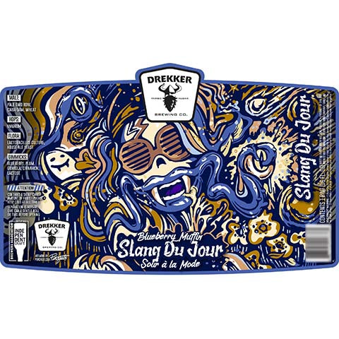 Drekker Blueberry Muffin Slang Du Jour Sour – CraftShack - Buy craft ...