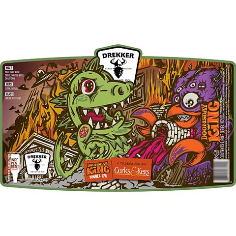 Drekker Doomsday King DIPA – CraftShack - Buy craft beer online.