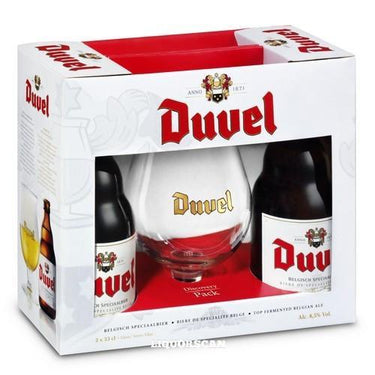 Duvel Gift Set with Glass – CraftShack - Buy craft beer online.