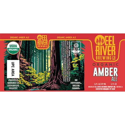 Eel River Organic Amber Ale – CraftShack - Buy craft beer online.
