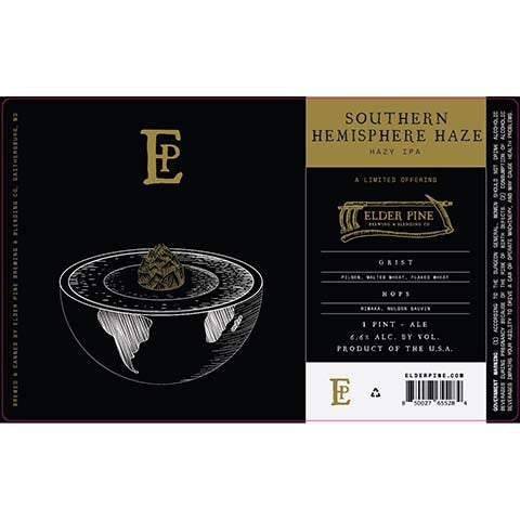 Elder Pine Southern Hemisphere Haze Hazy IPA – CraftShack - Buy craft ...