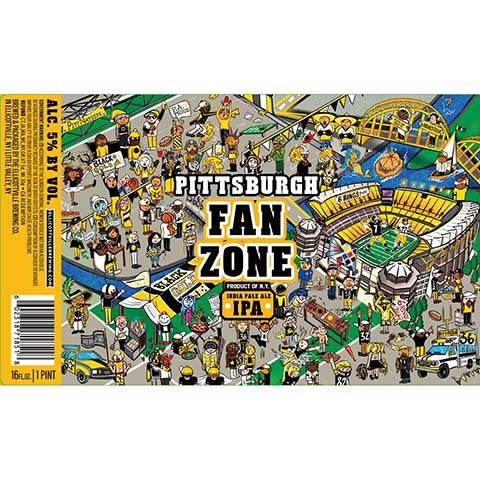 Ellicottville Fan Zone Pittsburgh IPA – CraftShack - Buy craft beer online.