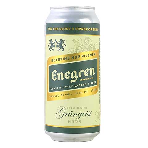 Enegren Grungeist Single Hop Pilsner – CraftShack - Buy craft beer online.