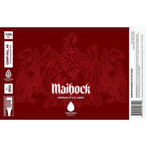 Ever Grain Maibock German Lager – CraftShack - Buy craft beer online.
