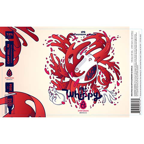 Ever Grain Mr. Whippy Raspberry IPA – CraftShack - Buy craft beer online.