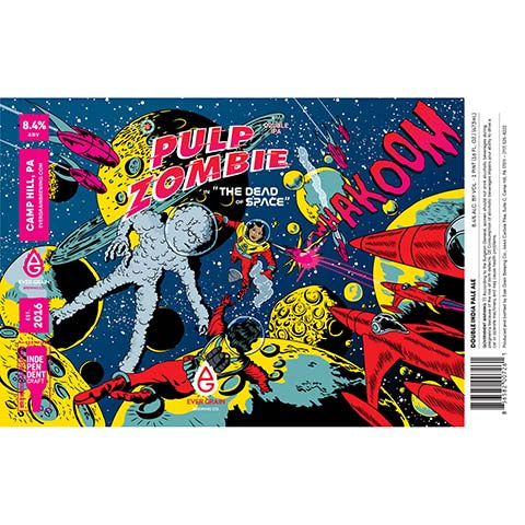 Ever Grain Pulp Zombie in the Dead of Space DIPA – CraftShack - Buy ...
