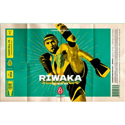 Ever Grain Riwaka DIPA – CraftShack - Buy craft beer online.