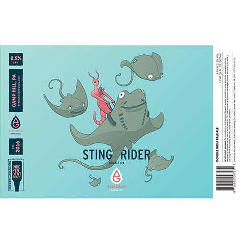 Ever Grain Sting Rider DIPA – CraftShack - Buy craft beer online.