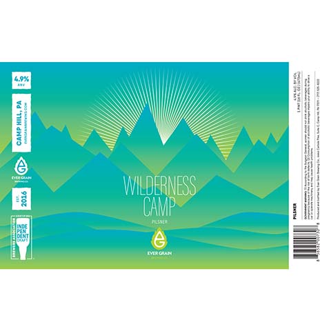 Ever Grain Wilderness Camp Pilsner – CraftShack - Buy craft beer online.