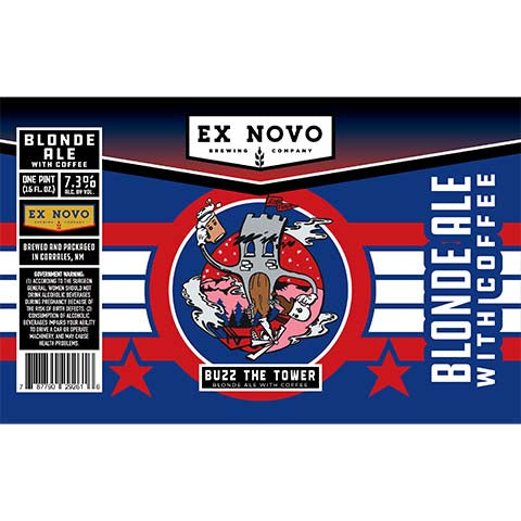 Ex Novo Buzz The Tower Blonde Ale – CraftShack - Buy craft beer online.