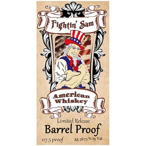 Fightin' Sam Barrel Proof American Whiskey – Buy Liquor Online