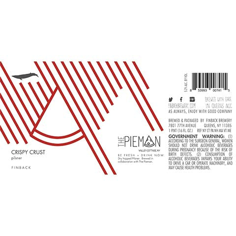 Finback Crispy Crust Pilsner – CraftShack - Buy craft beer online.