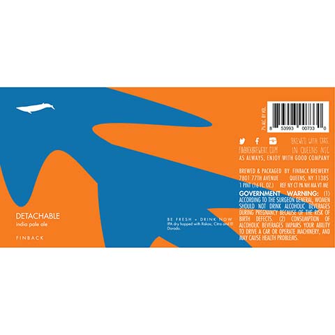 Finback Detachable IPA – CraftShack - Buy craft beer online.