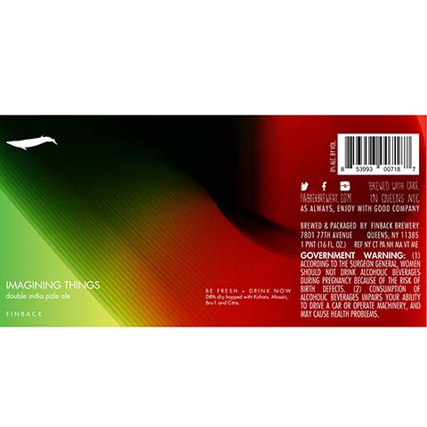 Finback Imagining Things DIPA – CraftShack - Buy craft beer online.