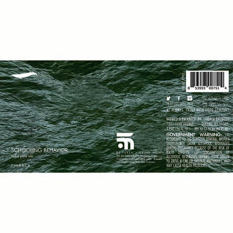 Finback Schooling Behavior IPA – CraftShack - Buy craft beer online.